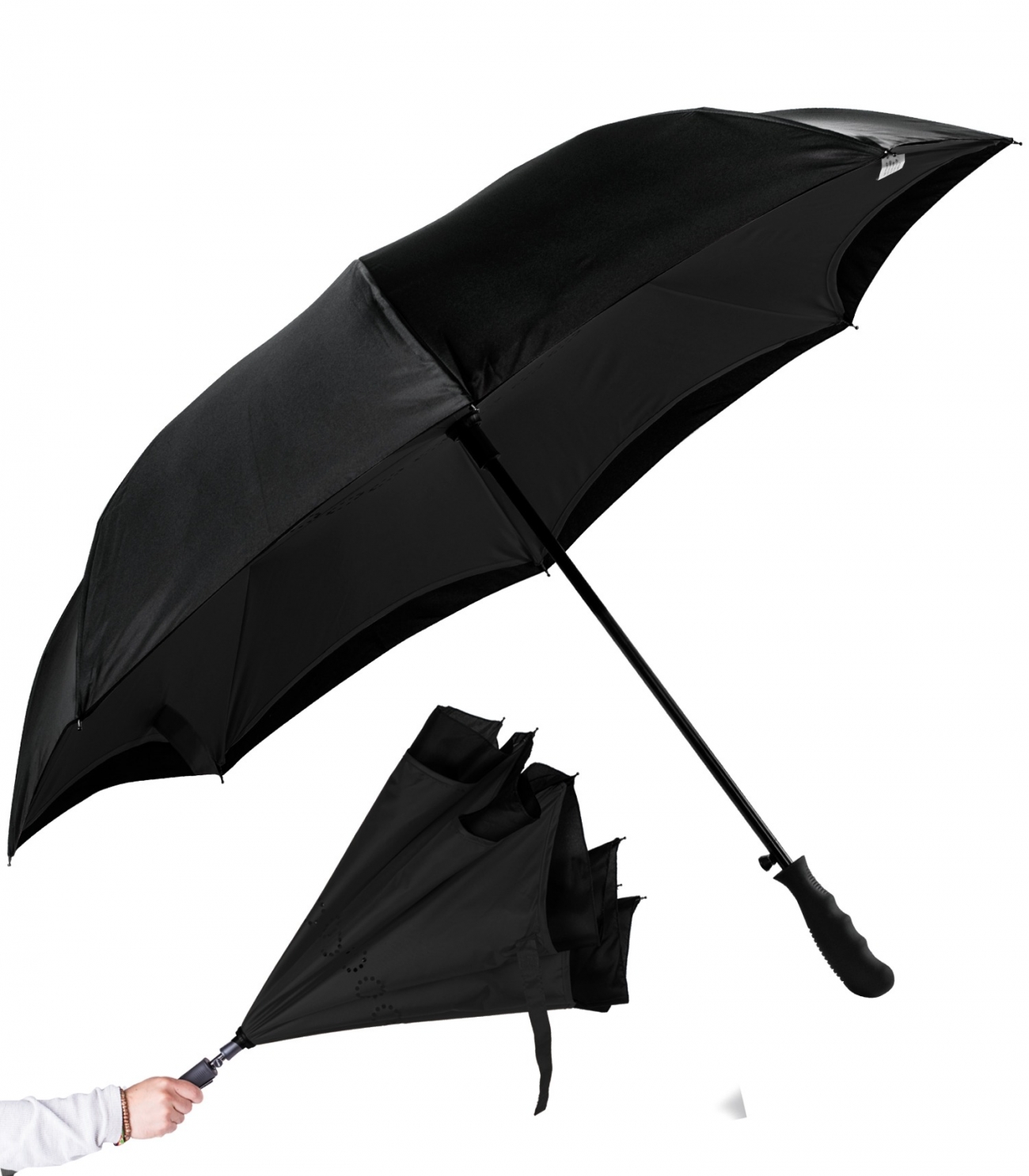 The Rebel Inverted Umbrella 48" Arc