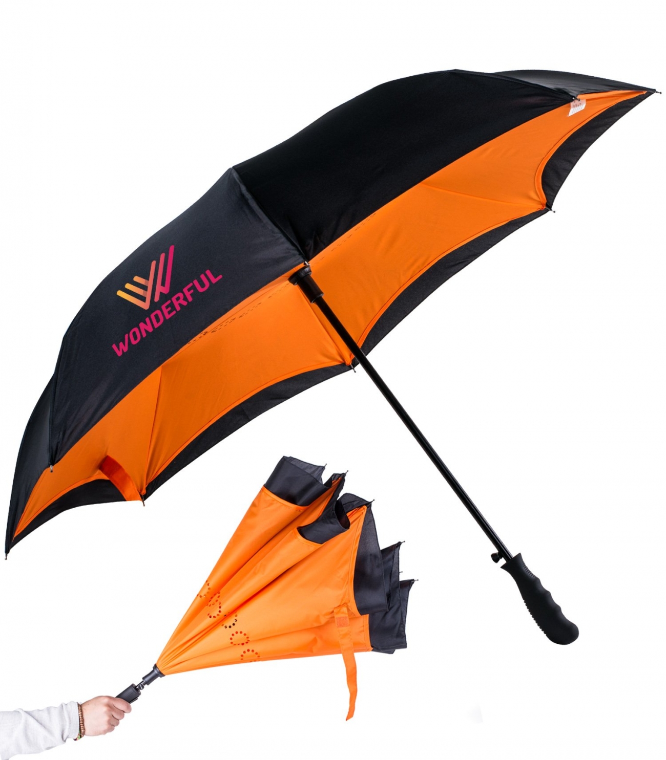 The Rebel Inverted Umbrella 48" Arc