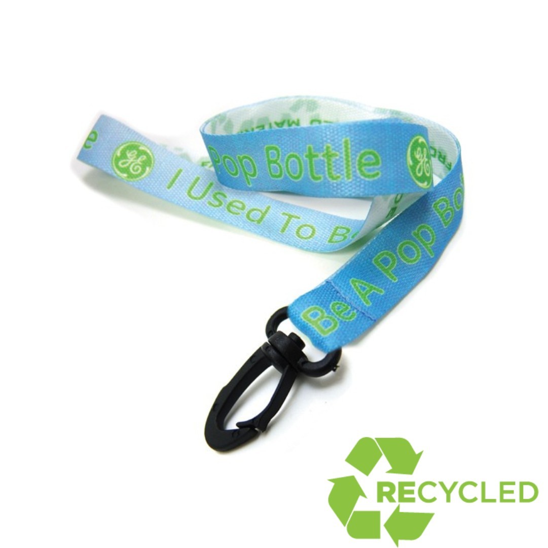 Custom Full Colour Printed Recycled Lanyard
